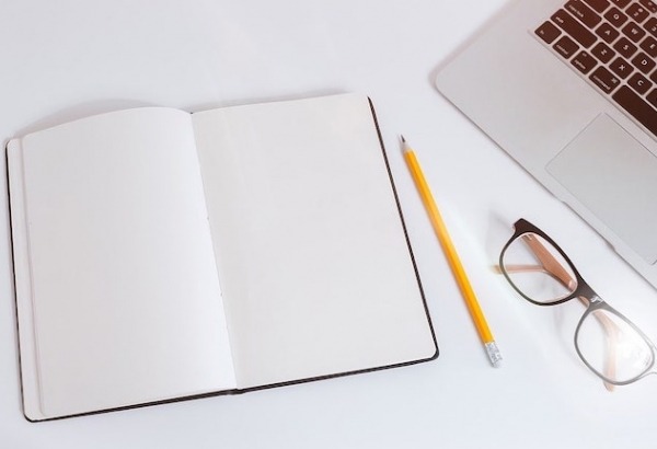 What is correct finger placement for typing?